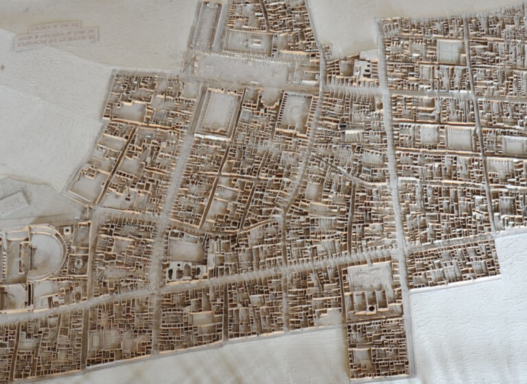 Scale model of Pompeii - mann napoli|museo archeologico di napoli