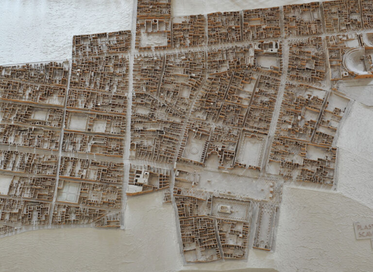 Scale model of Pompeii - mann napoli|museo archeologico di napoli